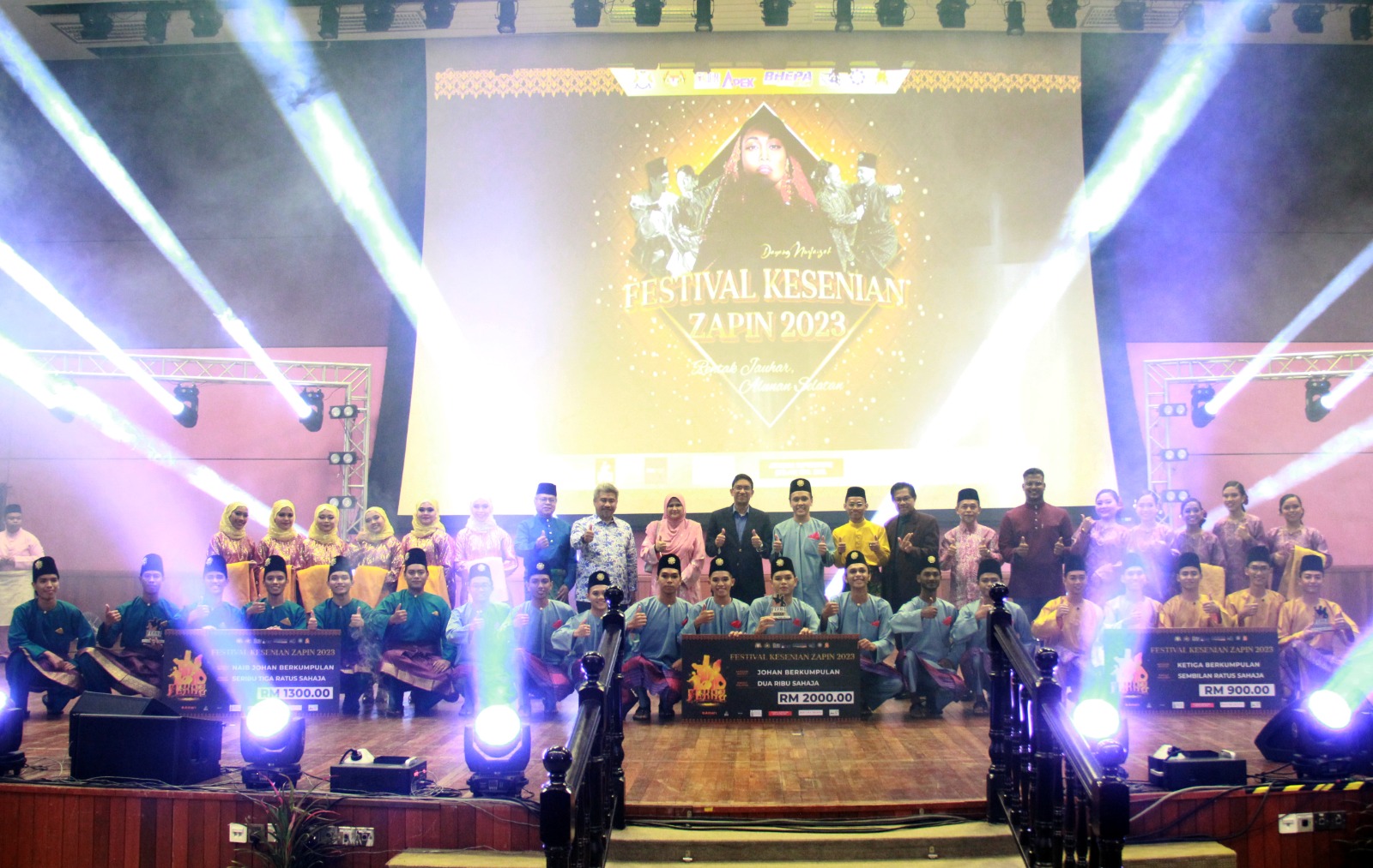 USM News Portal - FESTIVAL KESENIAN ZAPIN 2023: 8 UNIVERSITI BERADU NASIB